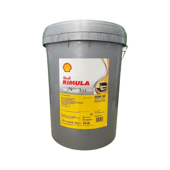 Nhớt Shell Rimula R4X 20W50 -20 LÍT